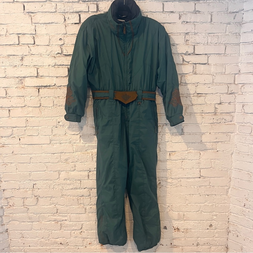 Vintage Obermeyer Women’s Ski Suit One Piece Jumpsuit - Gem